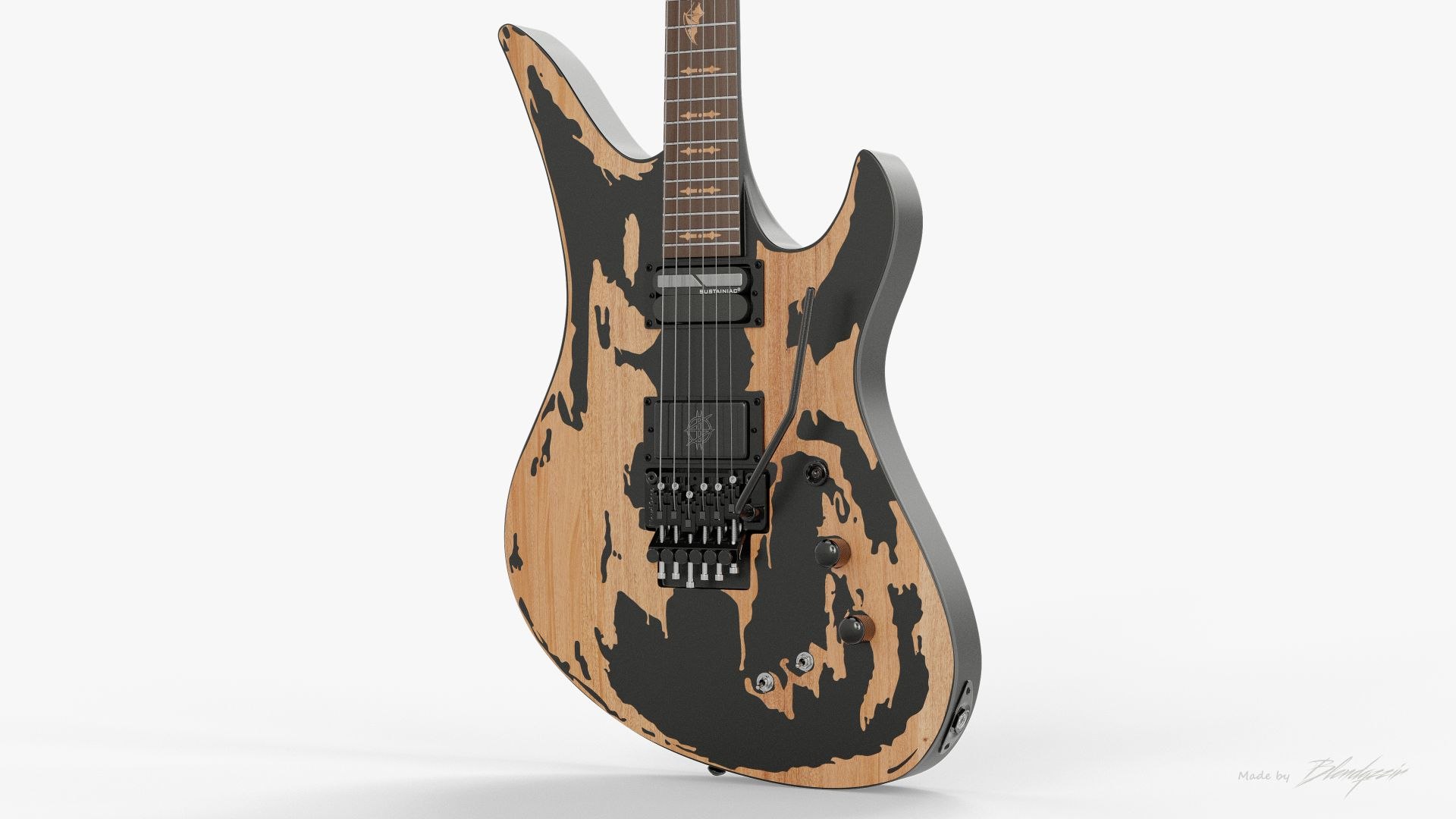 3D SCHECTER SYNYSTER CUSTOM-S RELIC - TurboSquid 2307087
