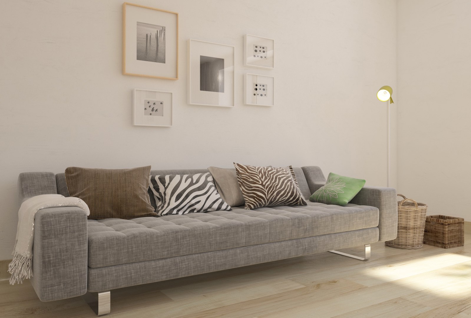 3D Model Highly Detailed Living Room Interior Scene - TurboSquid 2027059