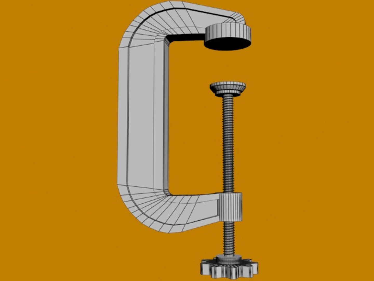 3D G Clamp Model - TurboSquid 1353243
