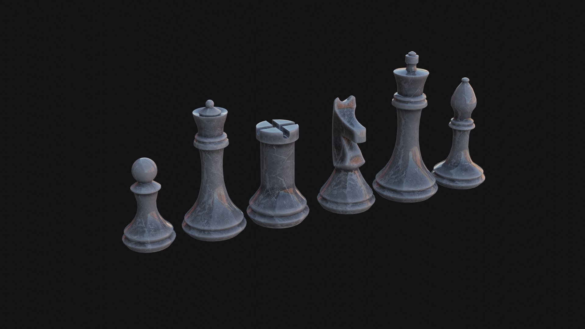 3D Chess Pieces - TurboSquid 2184254