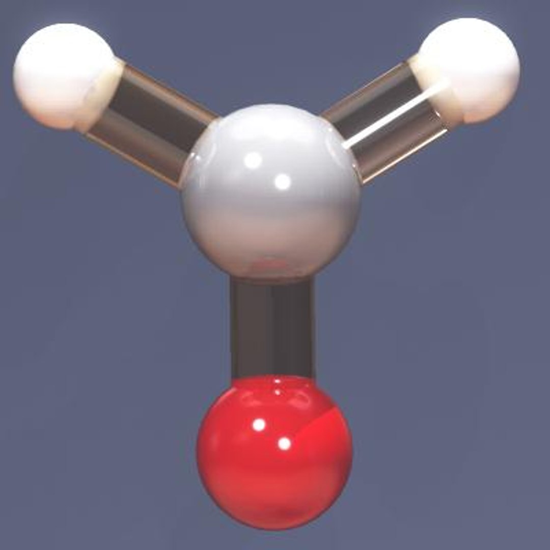 3ds Max Molecule Formaldehyde