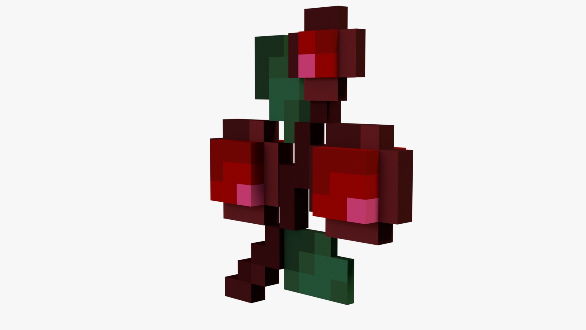 Minecraft Sweet Berries 3D Model - TurboSquid 1930702
