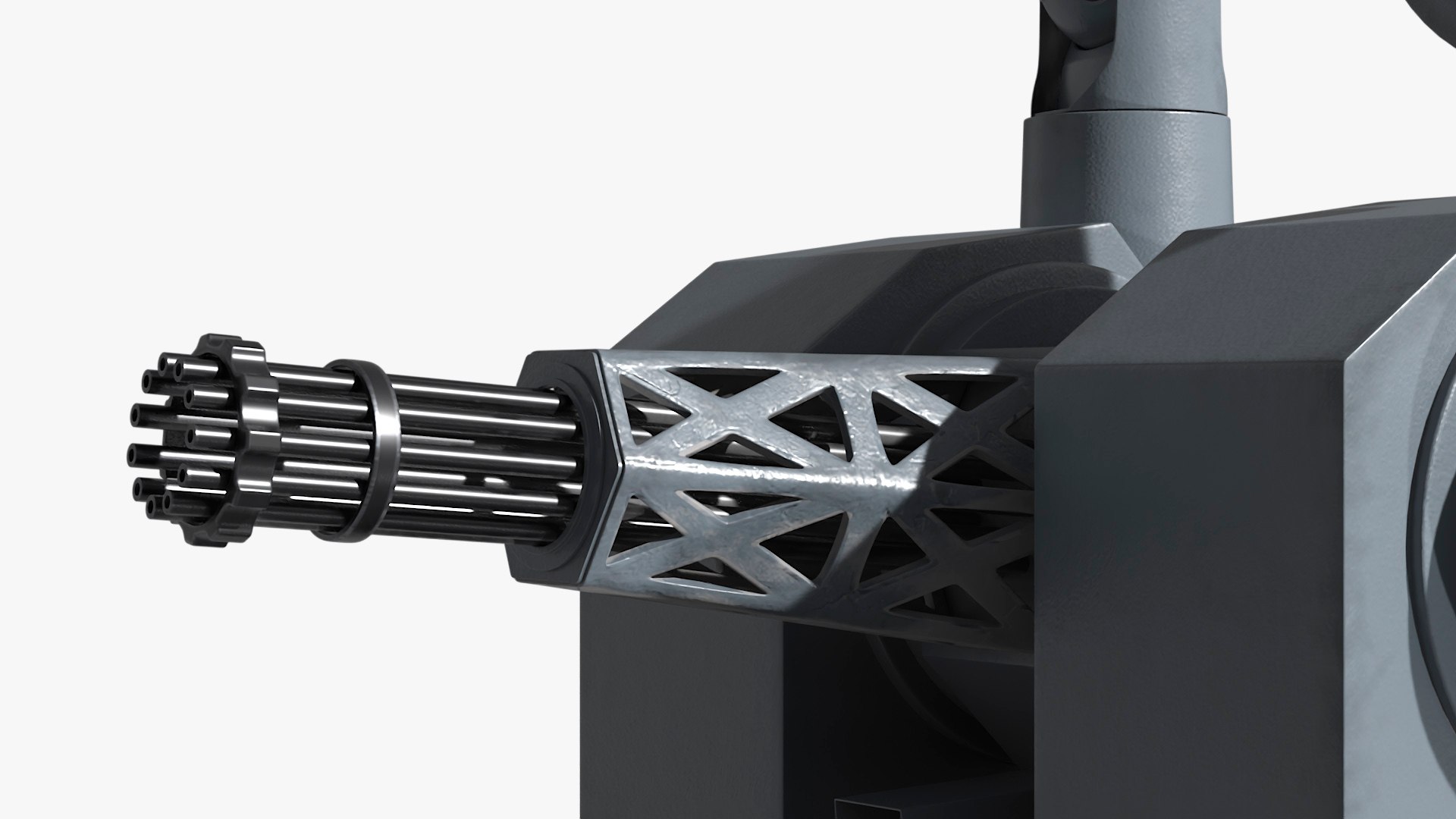 Type 1130 11-Barrel 30mm CIWS 3D Model - TurboSquid 2362536