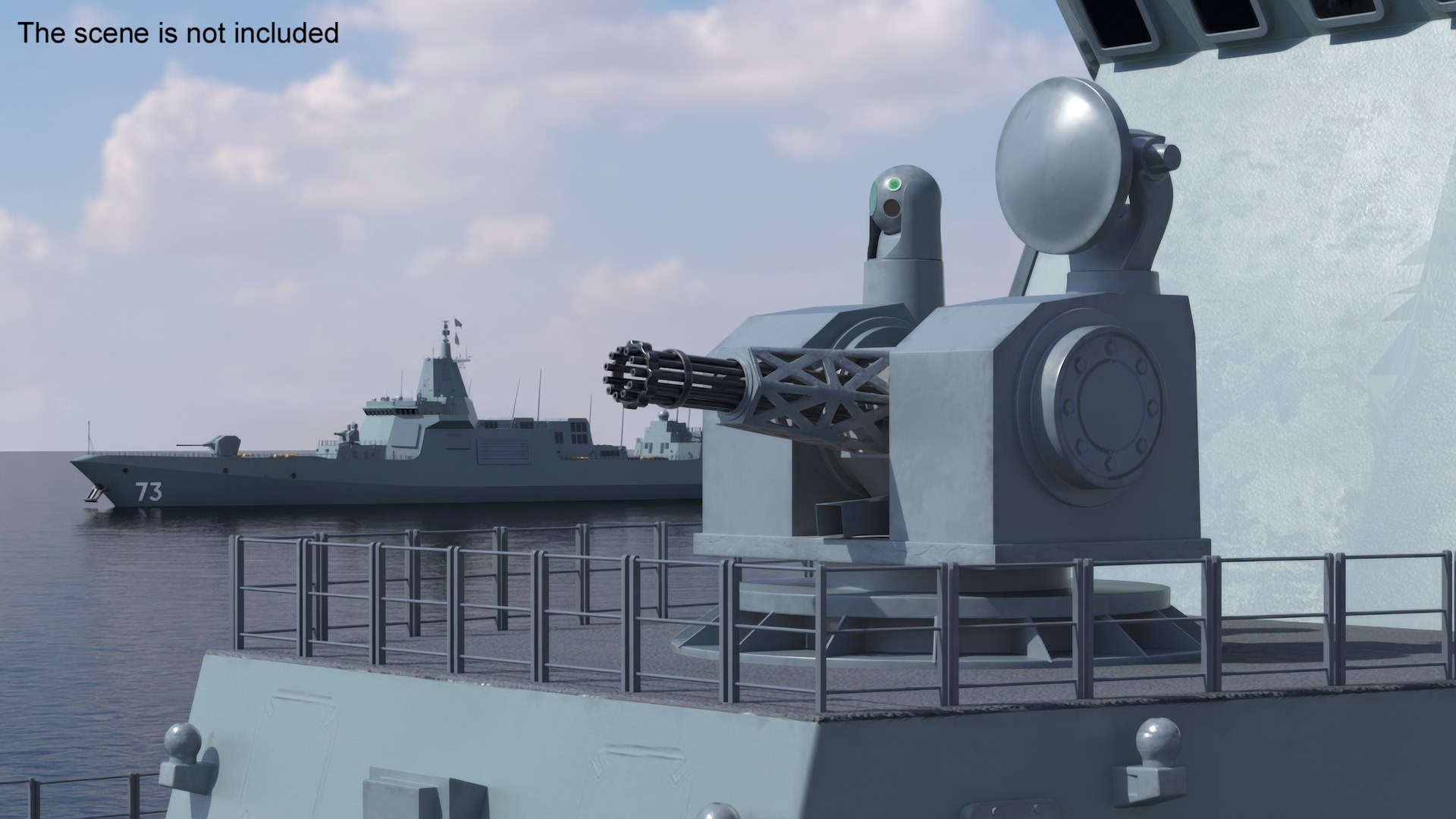 Type 1130 11-Barrel 30mm CIWS 3D Model - TurboSquid 2362536