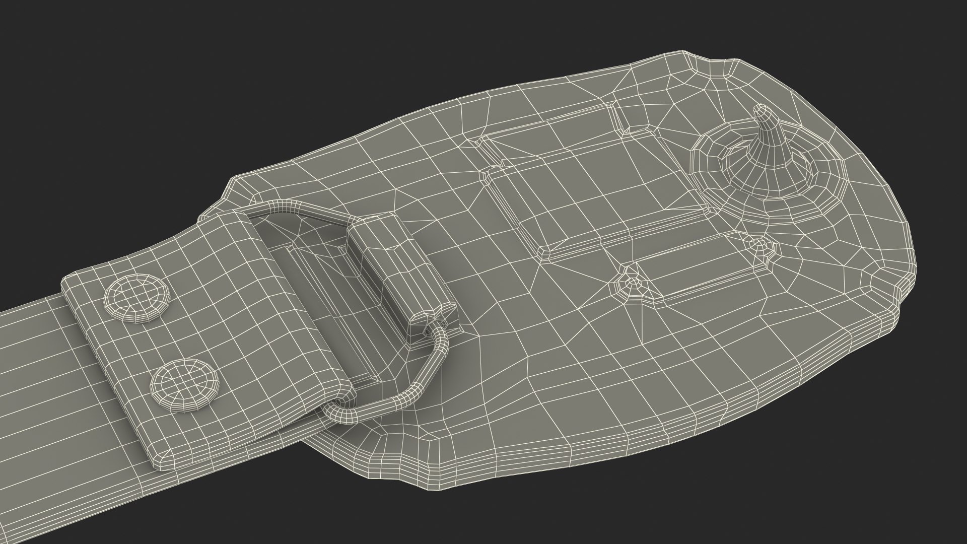 3D Leather Belt Levi Strauss model - TurboSquid 2040280