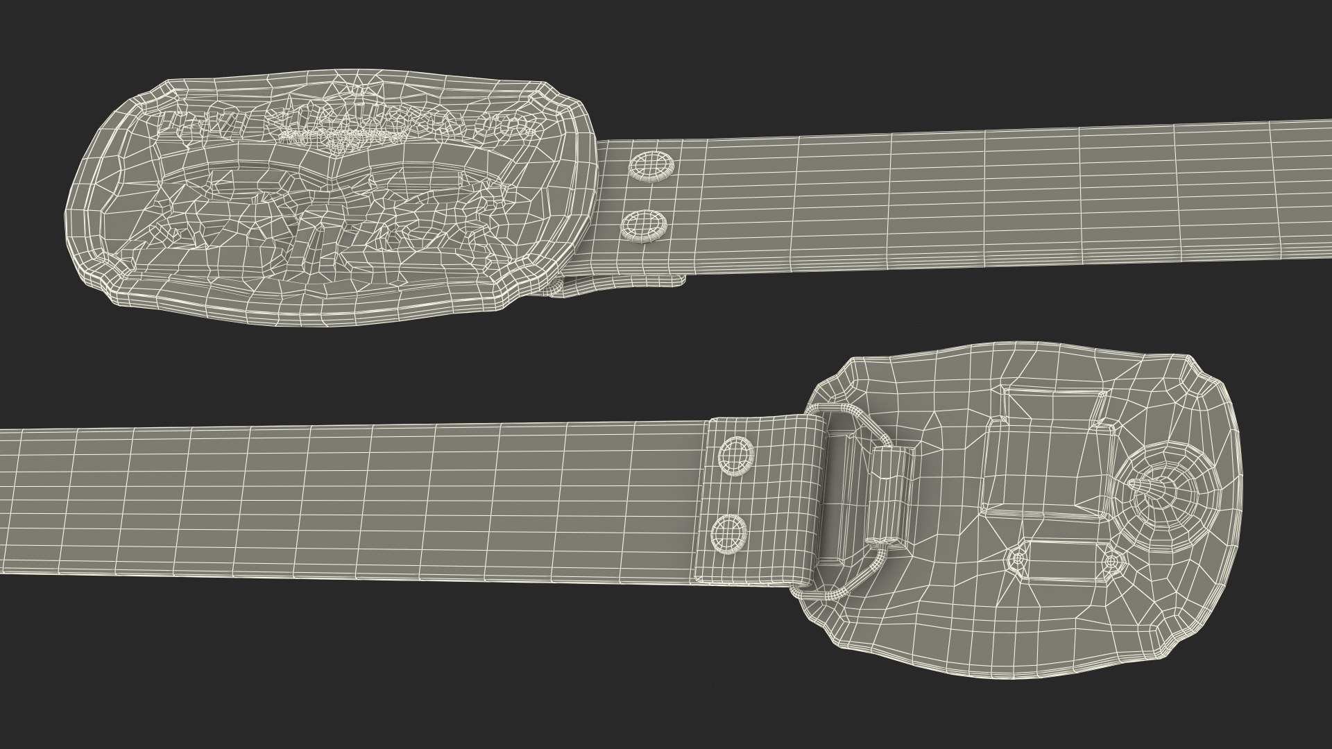 3D Leather Belt Levi Strauss model - TurboSquid 2040280