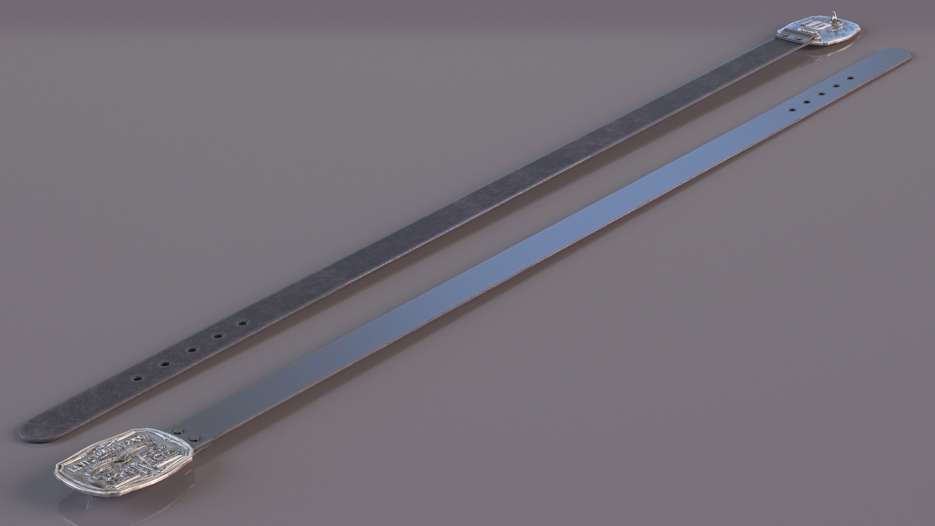 3D Leather Belt Levi Strauss model - TurboSquid 2040280