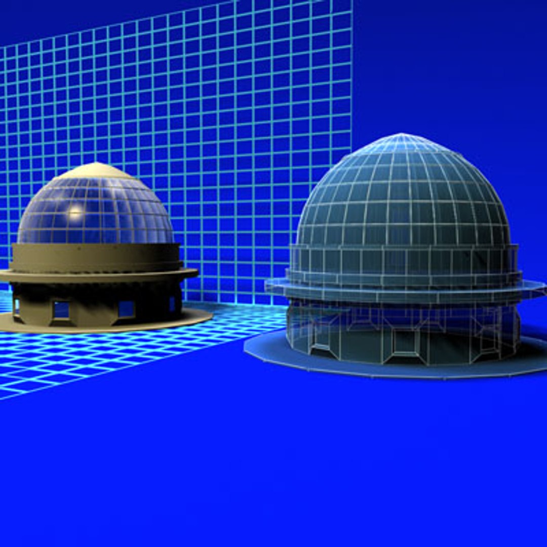 Dome Complex 080307 01 3d Model