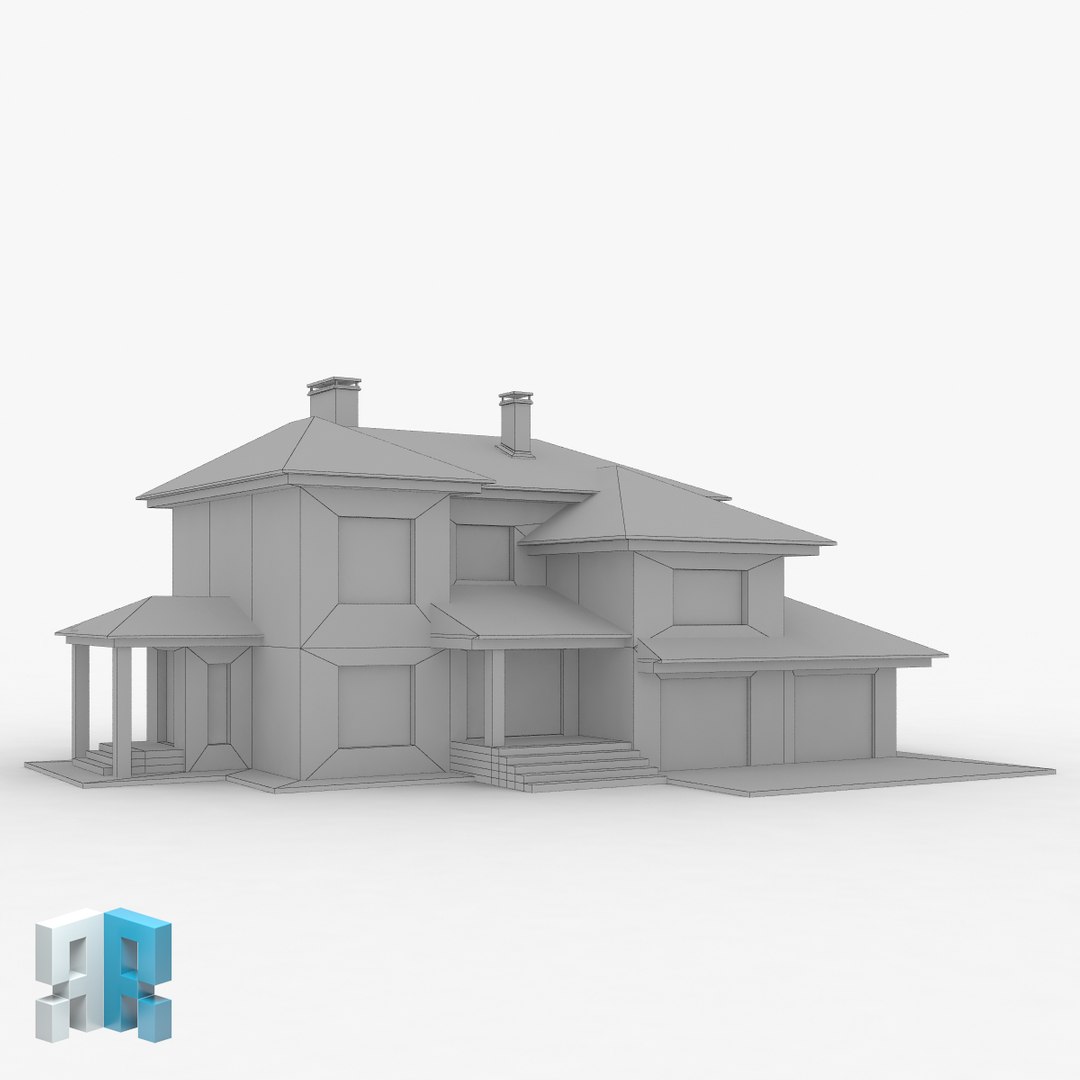 3D Building Model - TurboSquid 803631