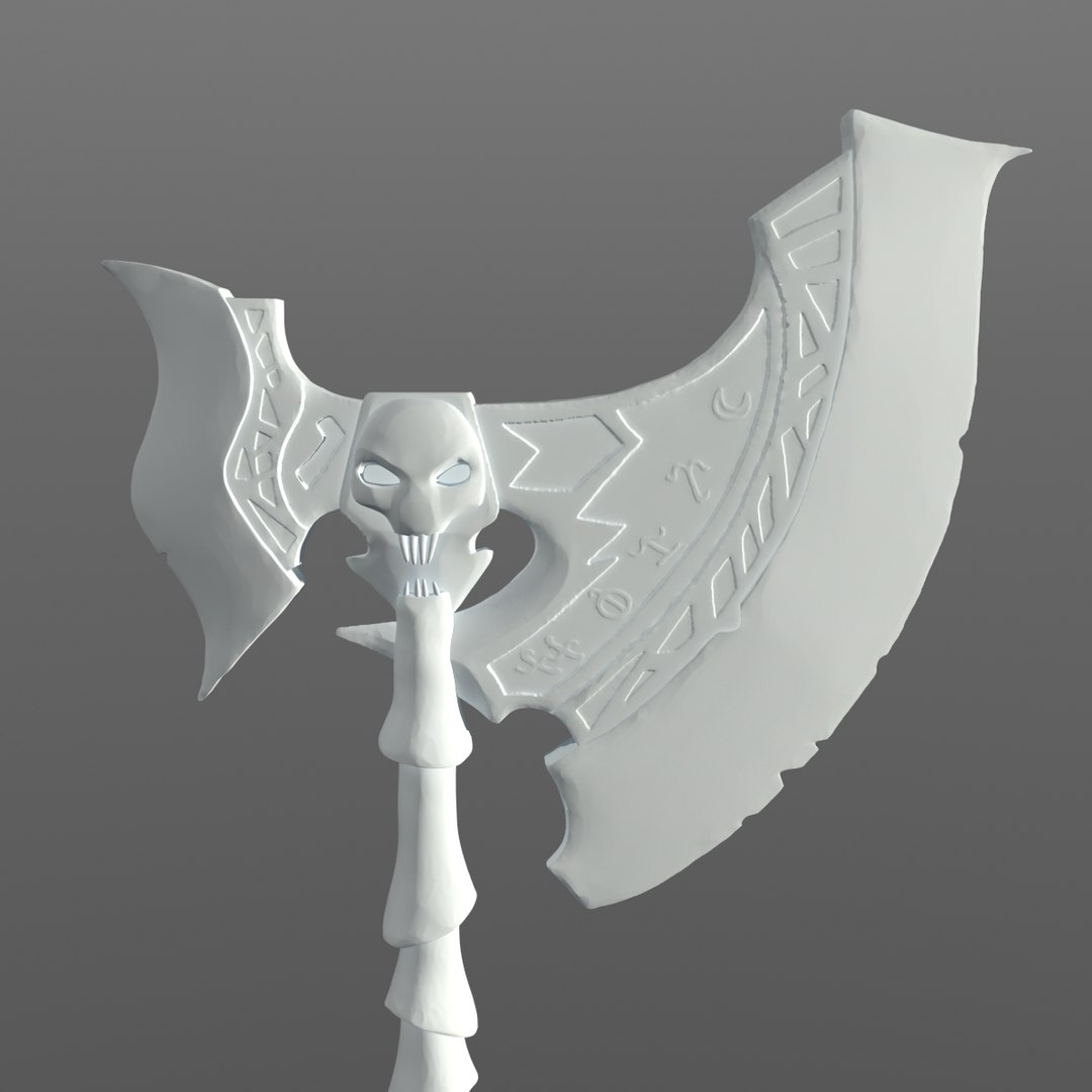Stylized Axe 3D Model - TurboSquid 1336263