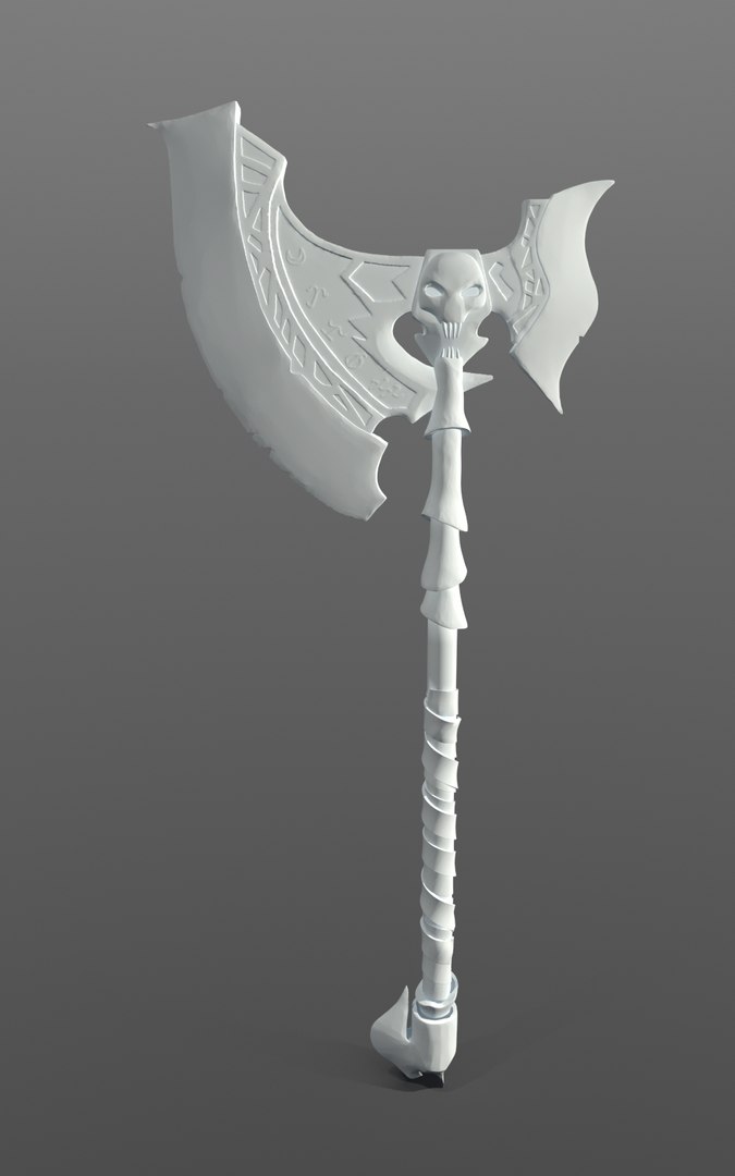 Stylized Axe 3D Model - TurboSquid 1336263