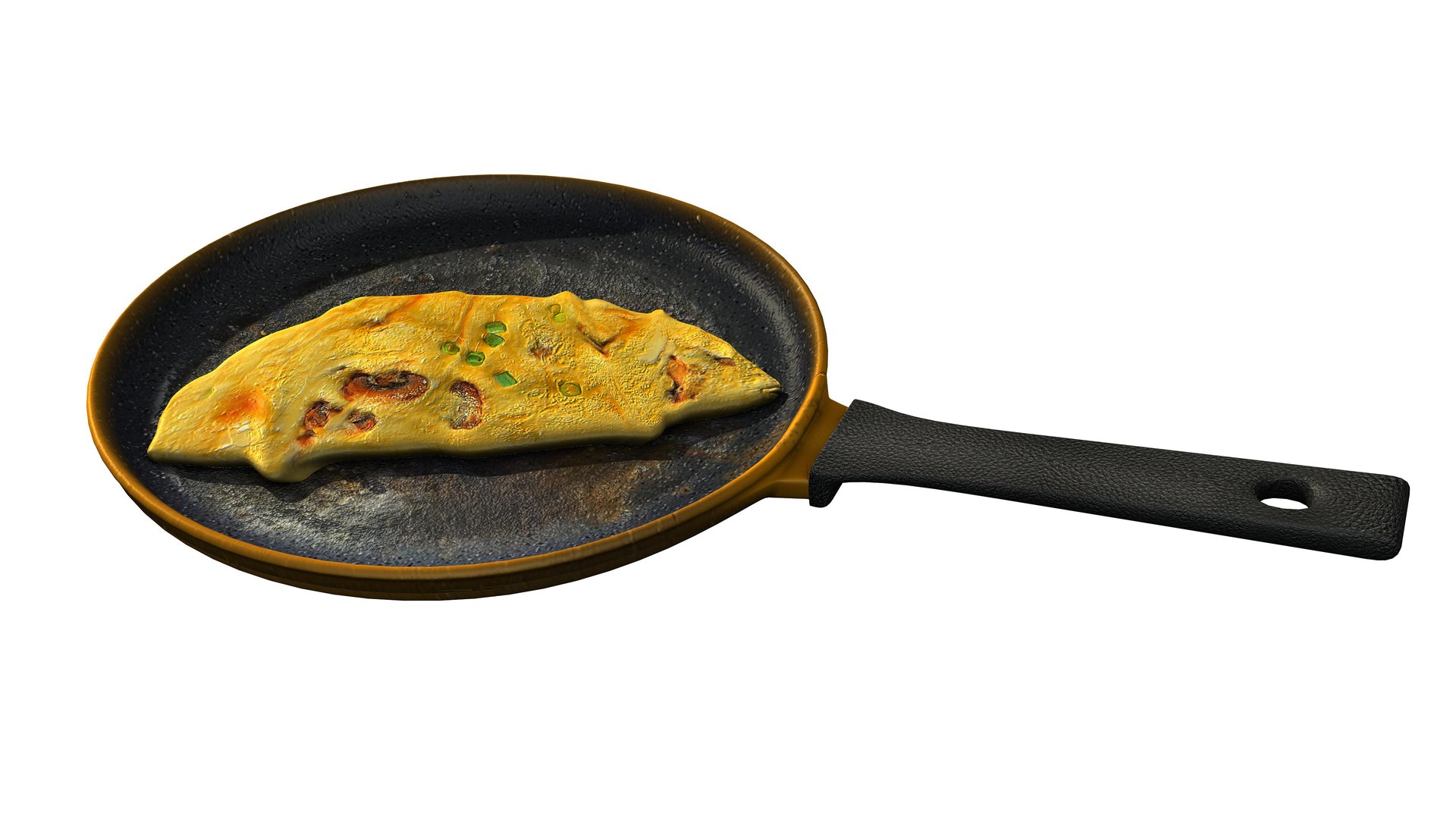 Omelette 3D Model - TurboSquid 2024980