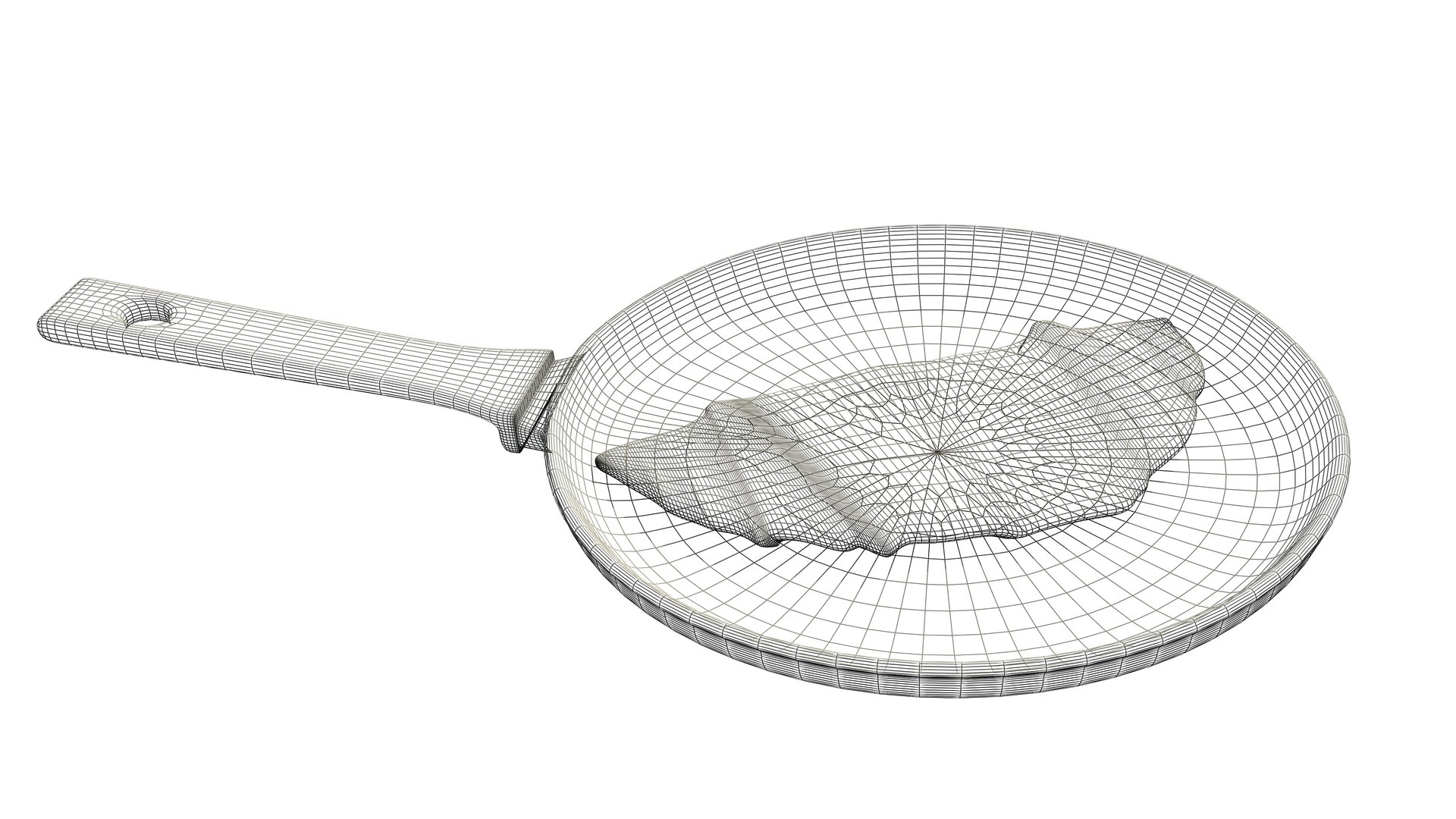 Omelette 3D Model - TurboSquid 2024980