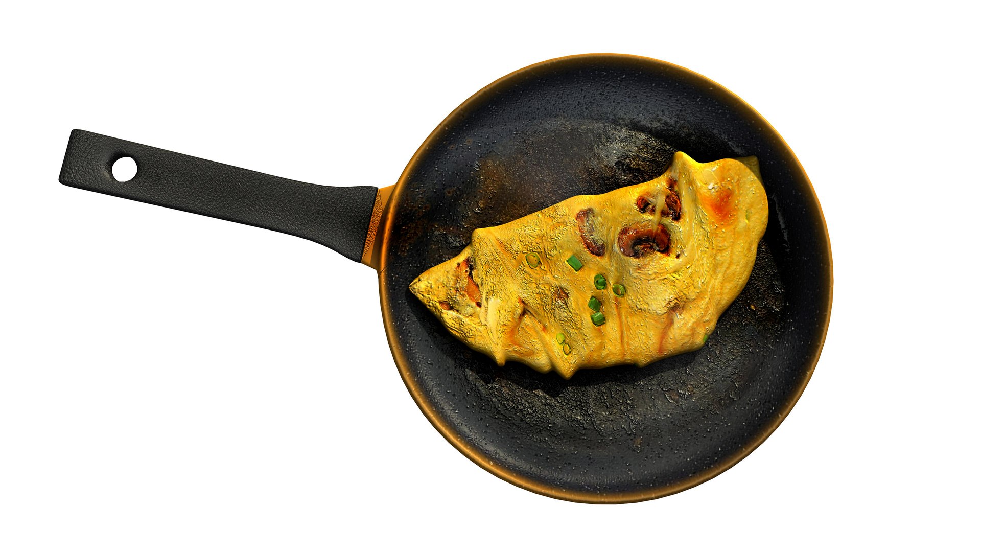 Omelette 3D Model - TurboSquid 2024980