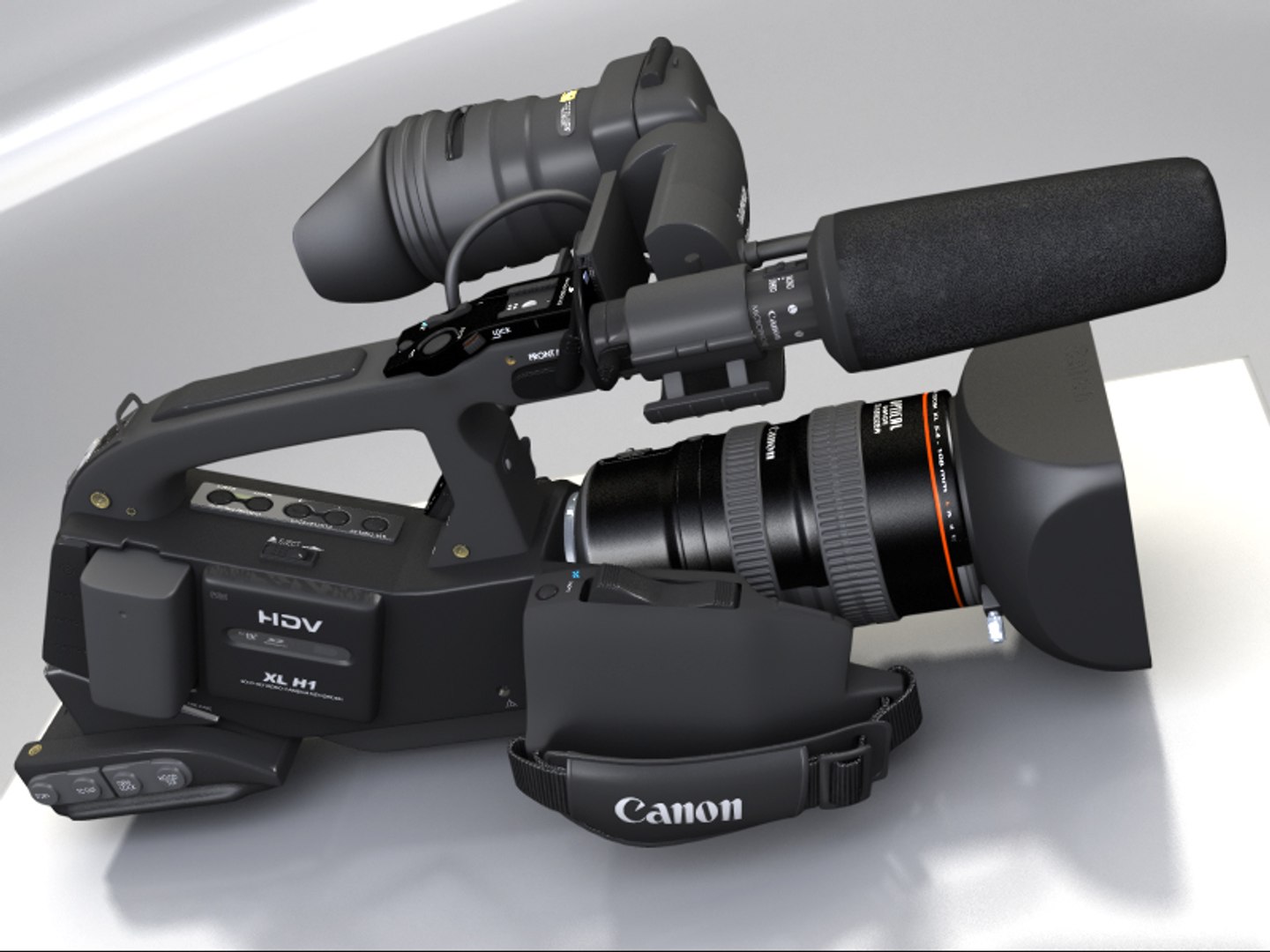 canon video camera mapped lwo