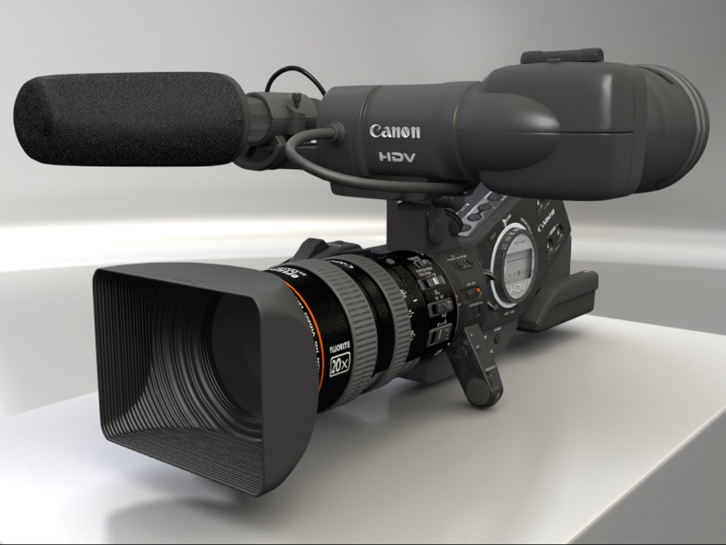 canon video camera mapped lwo
