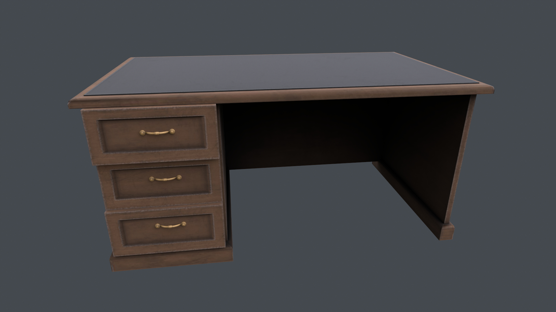 Office Table 3D Model - TurboSquid 2366014