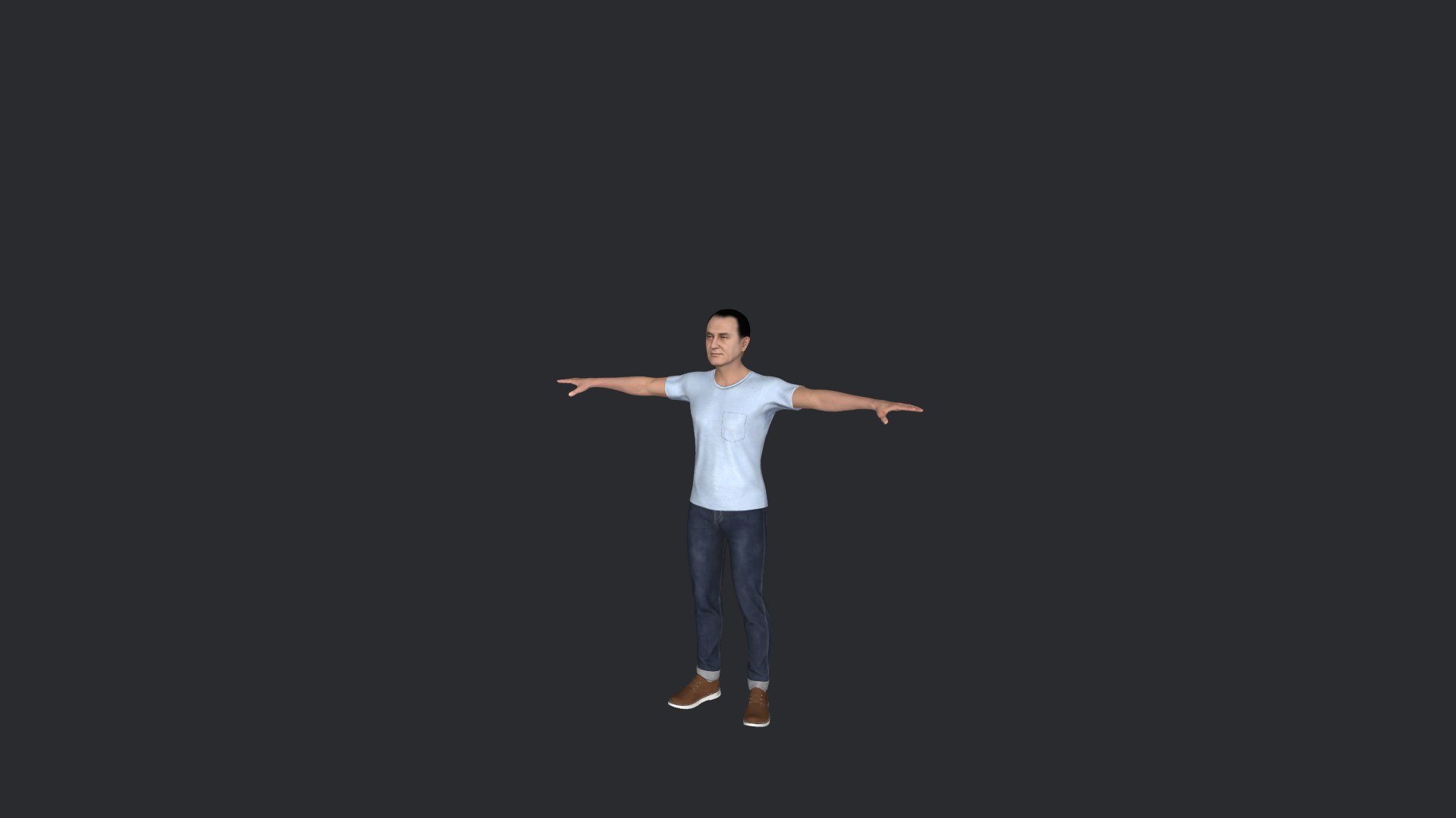 3D Lyndon B Johnson Hyper Realistic Full Body Fully Rigged 3D Character ...