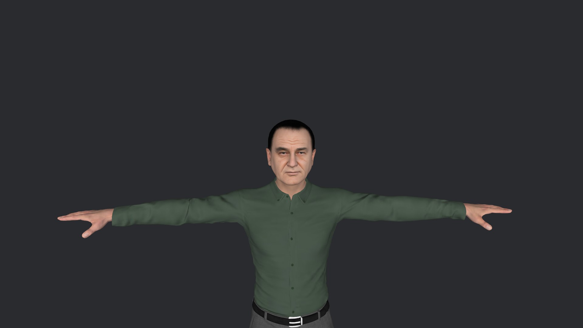 3D Lyndon B Johnson Hyper Realistic Full Body Fully Rigged 3D Character ...