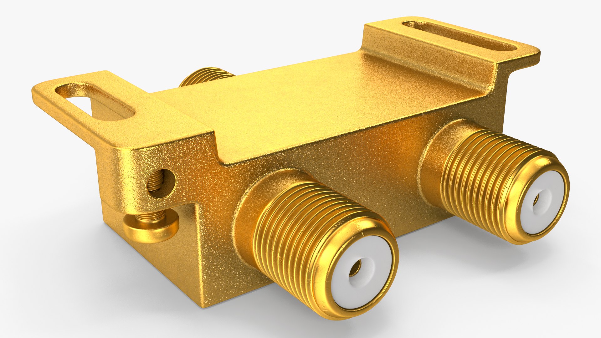 3D Model CATV Coaxial Cable 2 Way Splitter - TurboSquid 1777325