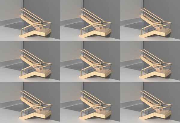 Staircase wooden staircase Chinese staircase ancient wooden staircase ...