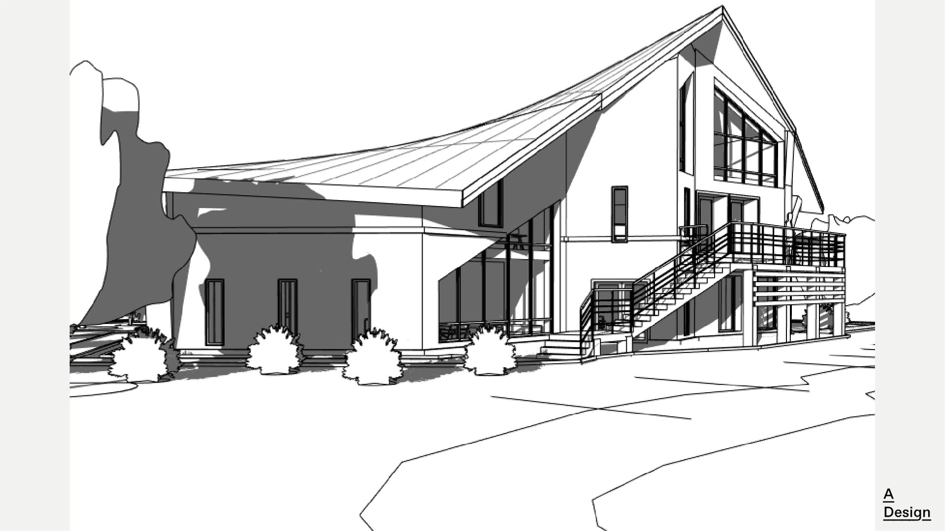 3D Model Boring House - Revit Model - TurboSquid 2017811