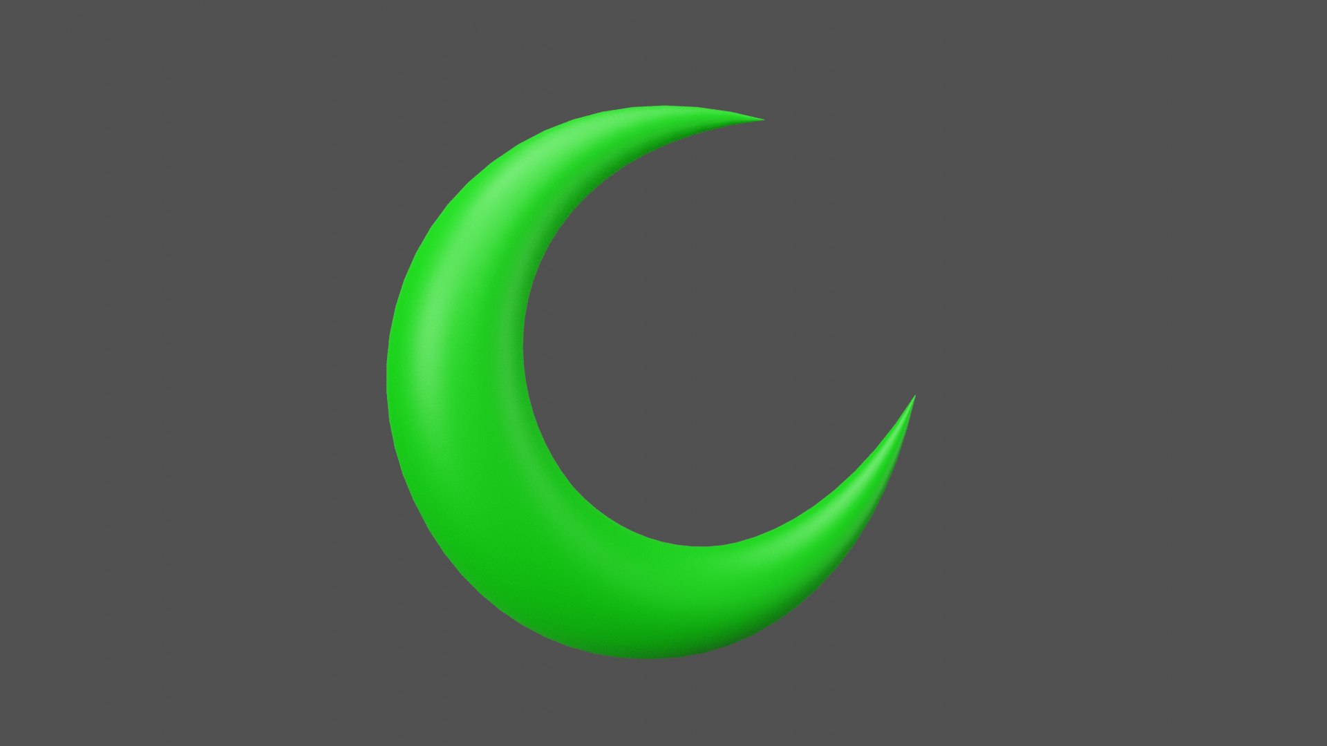 Green Moon 3D Model - TurboSquid 2036288