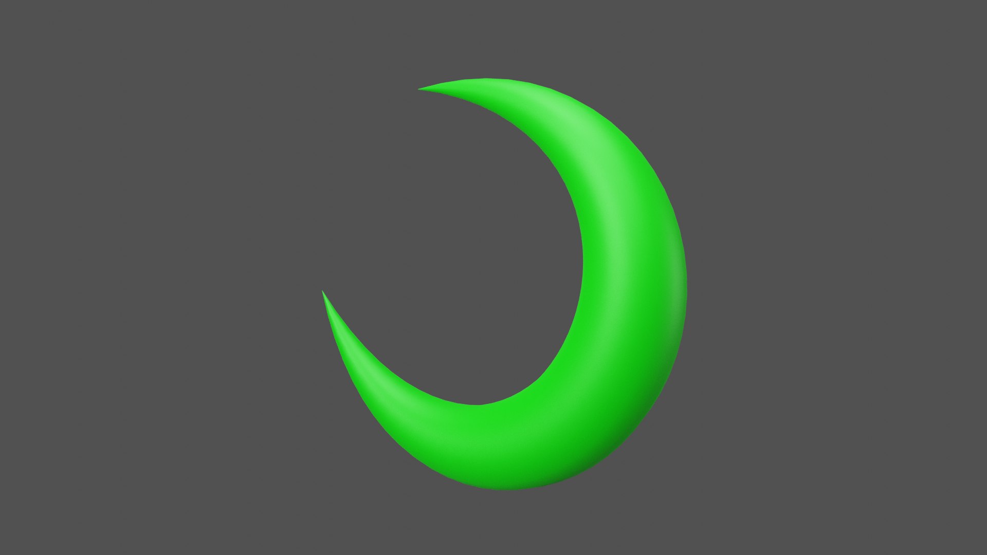 Green Moon 3D Model - TurboSquid 2036288