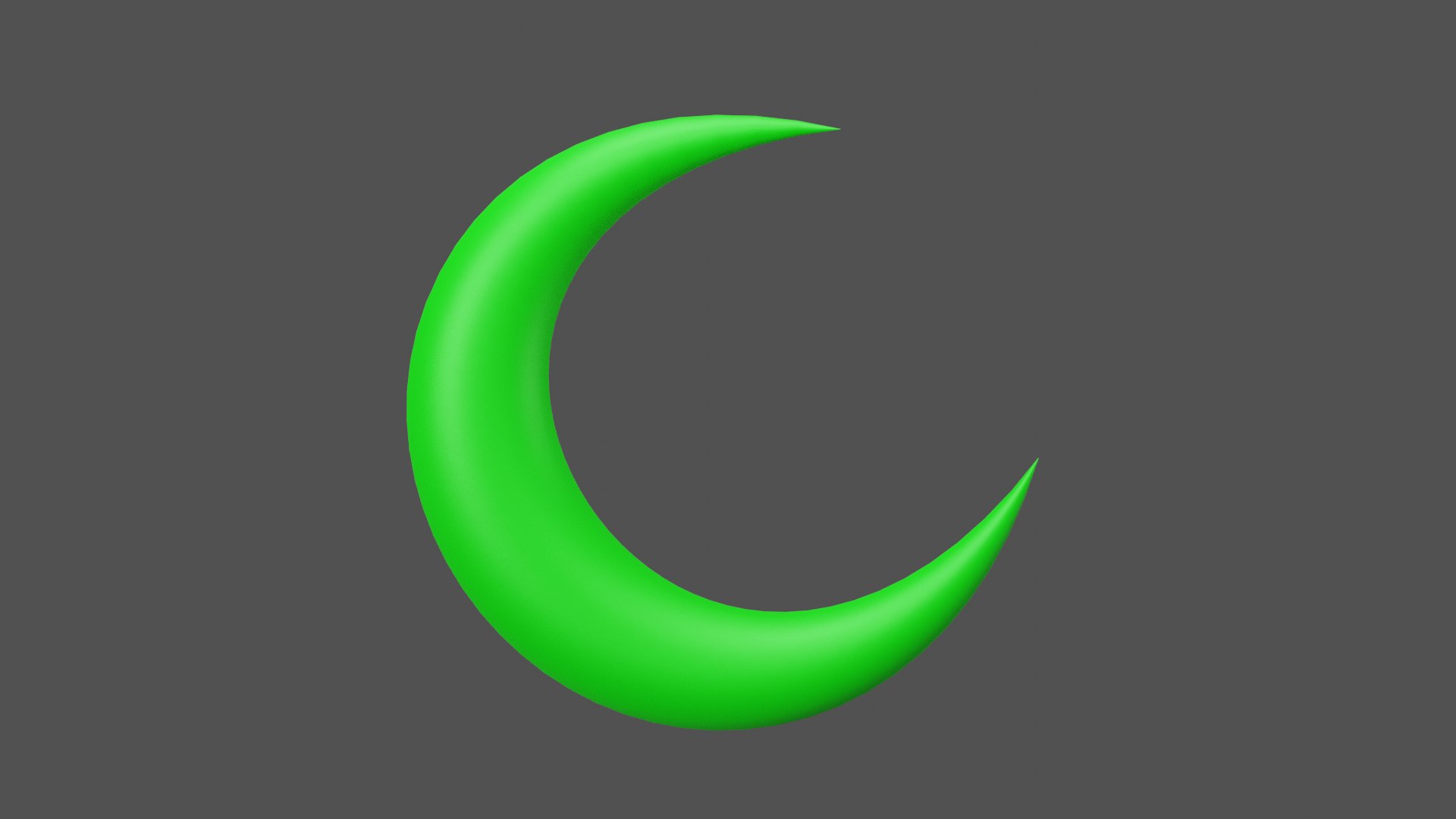 Green Moon 3D Model - TurboSquid 2036288