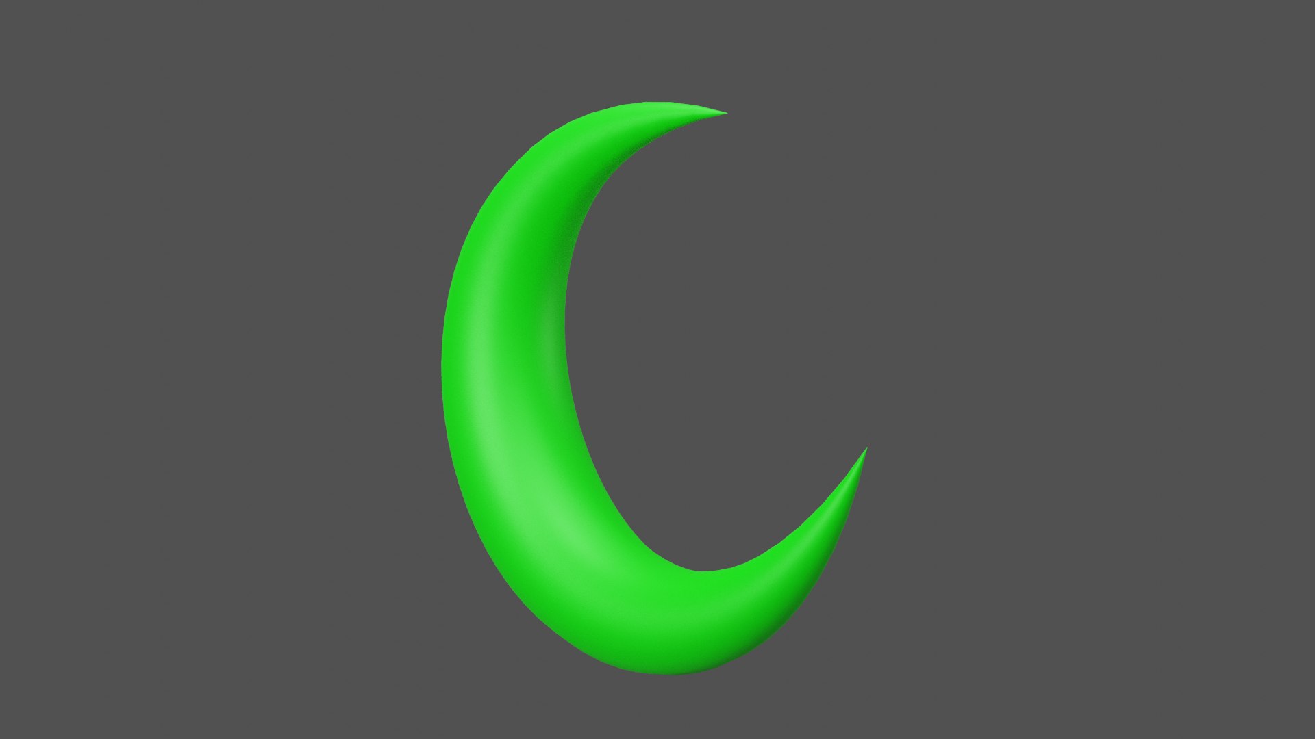 Green Moon 3D Model - TurboSquid 2036288