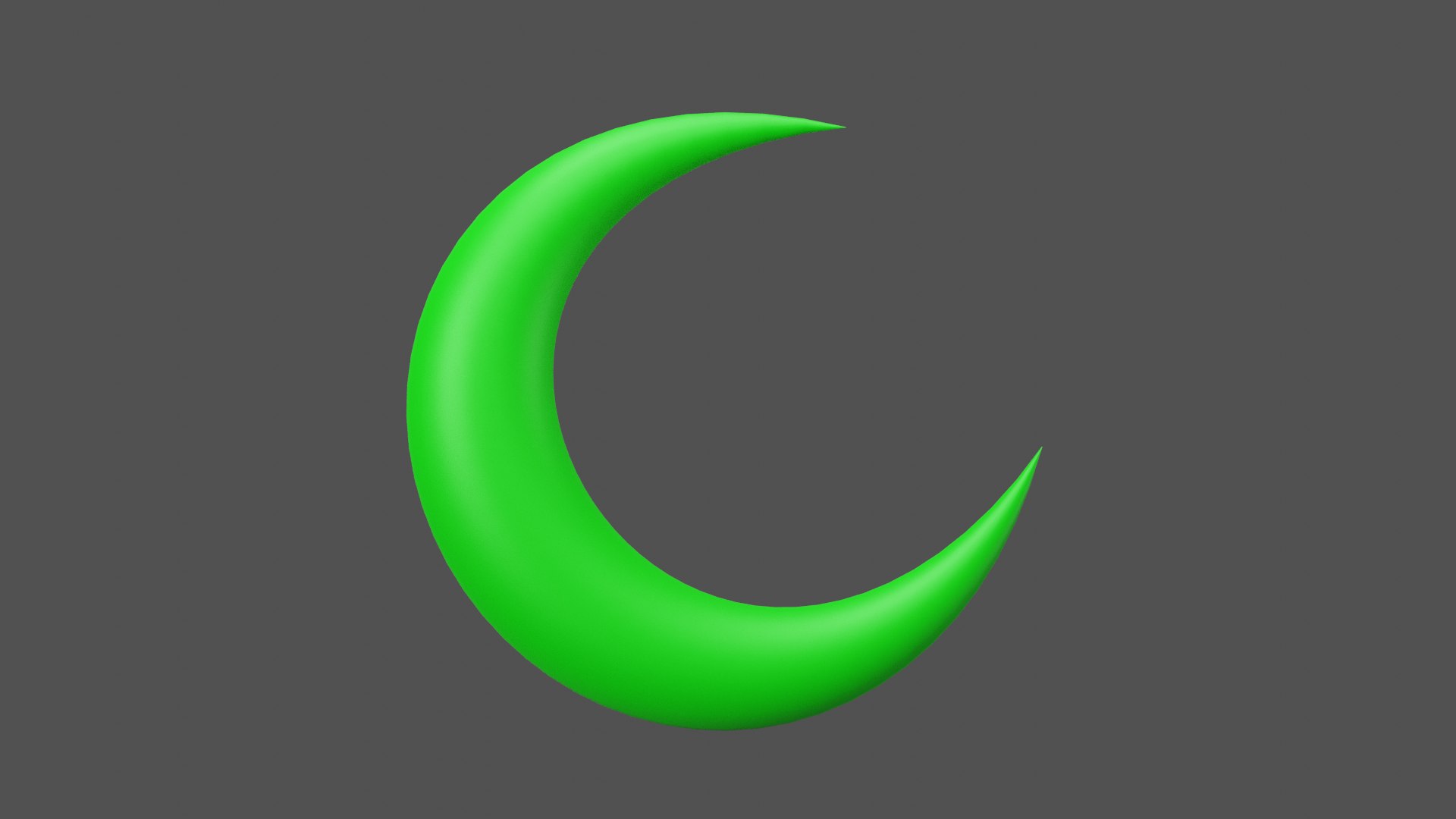 Green Moon 3D model - TurboSquid 2036288