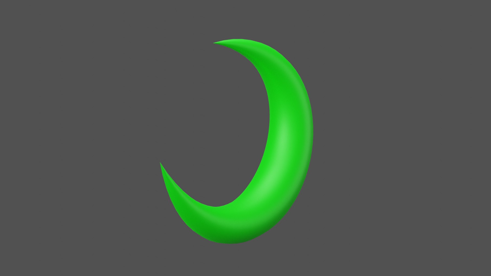 Green Moon 3D Model - TurboSquid 2036288
