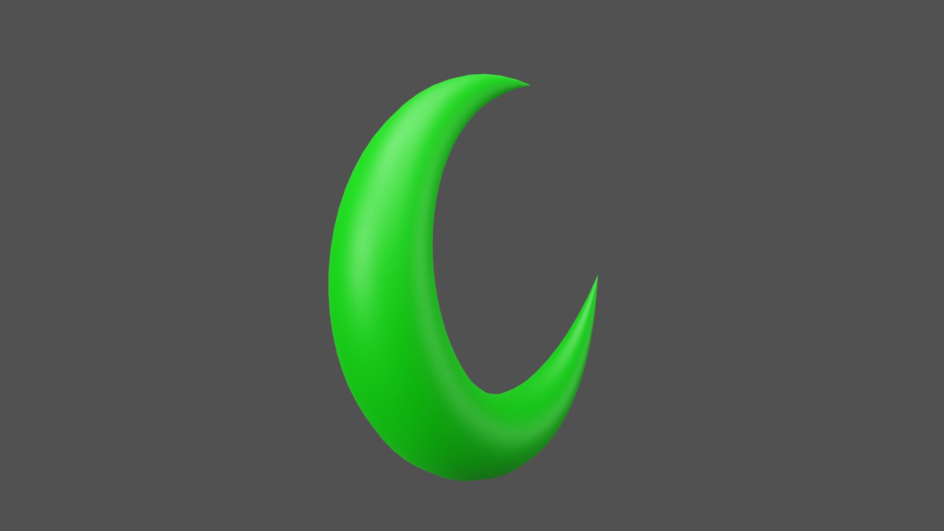 Green Moon 3D Model - TurboSquid 2036288