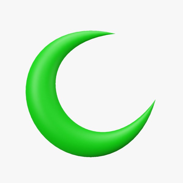 Green Moon 3D 모델 - TurboSquid 2036288