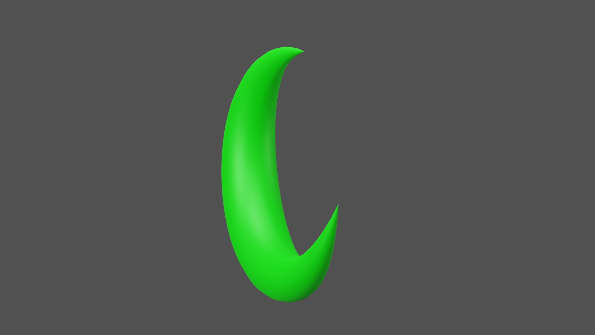 Green Moon 3D Model - TurboSquid 2036288