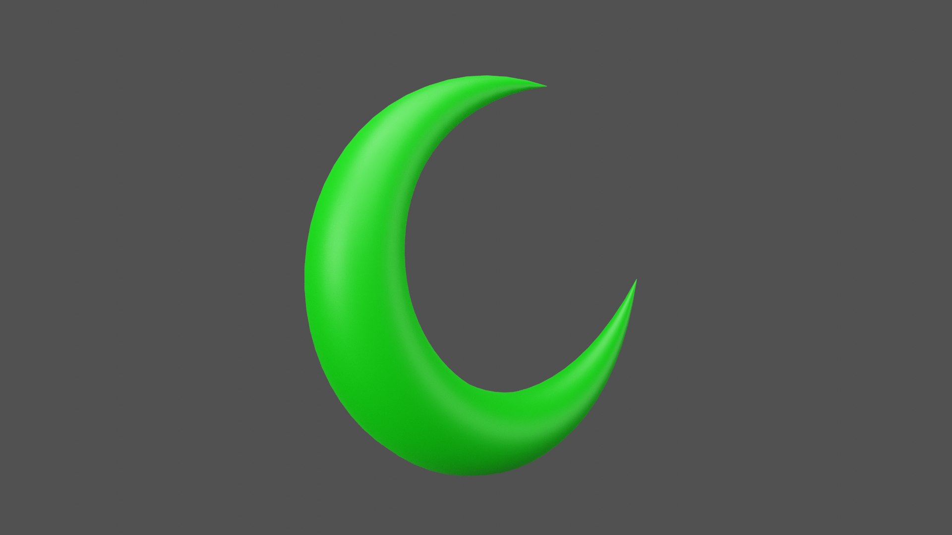 Green Moon 3D Model - TurboSquid 2036288