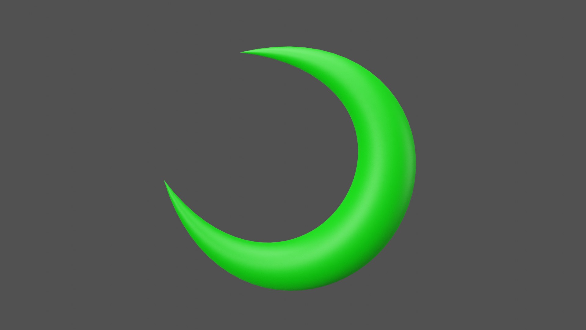Green Moon 3D Model - TurboSquid 2036288