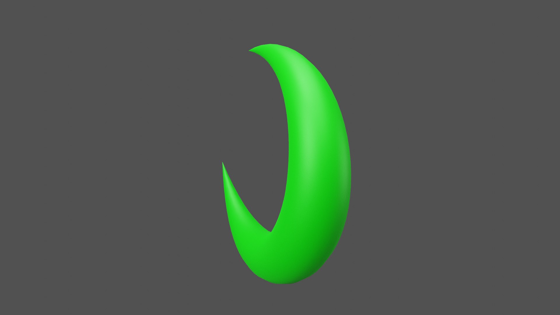 Green Moon 3D Model - TurboSquid 2036288