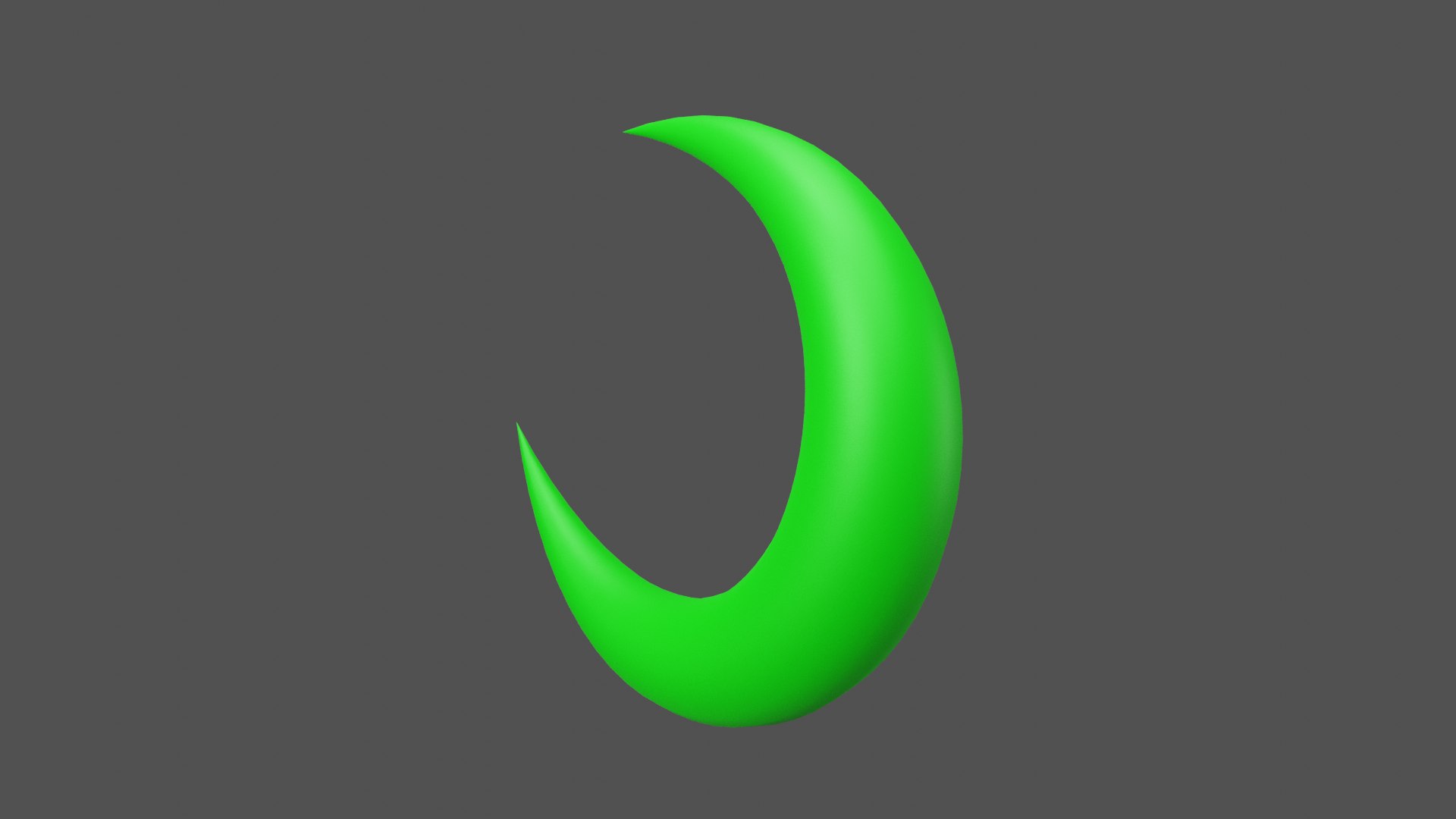 Green Moon 3D model - TurboSquid 2036288