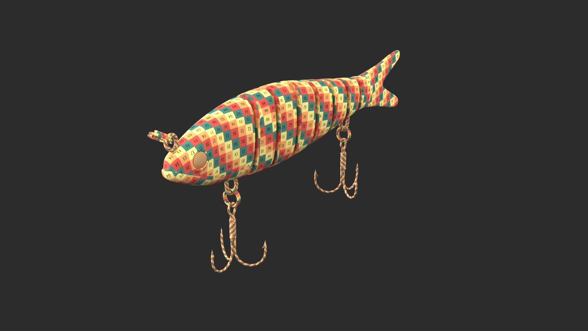 3D Fishing Lure Model - TurboSquid 1934524