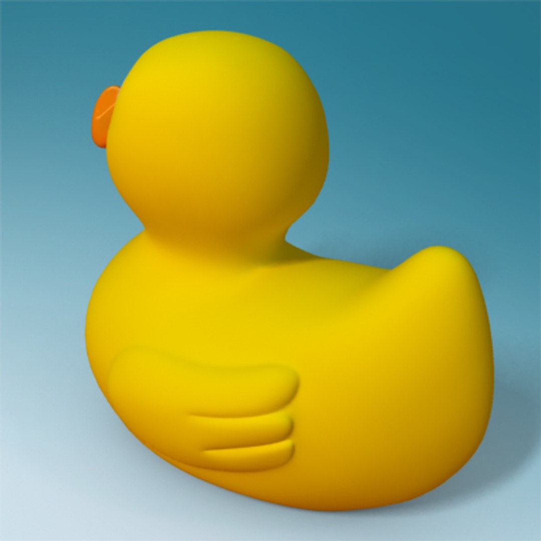 3d Model Rubber Duck