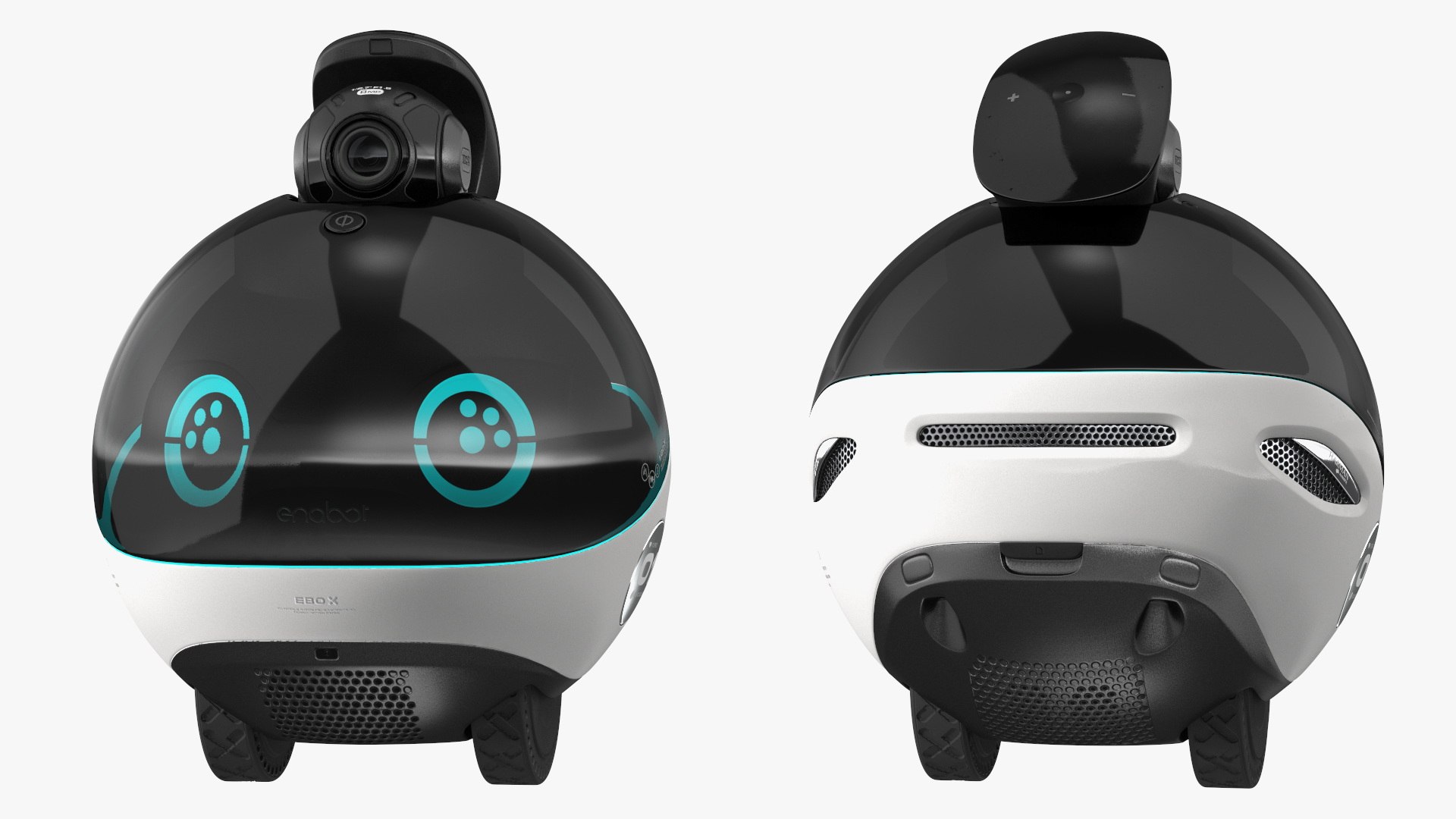 Enabot EBO X Companion Robot Blue 3D - TurboSquid 2132273