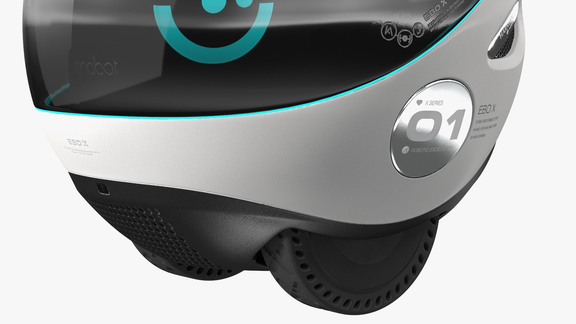 Enabot EBO X Companion Robot Blue 3D - TurboSquid 2132273