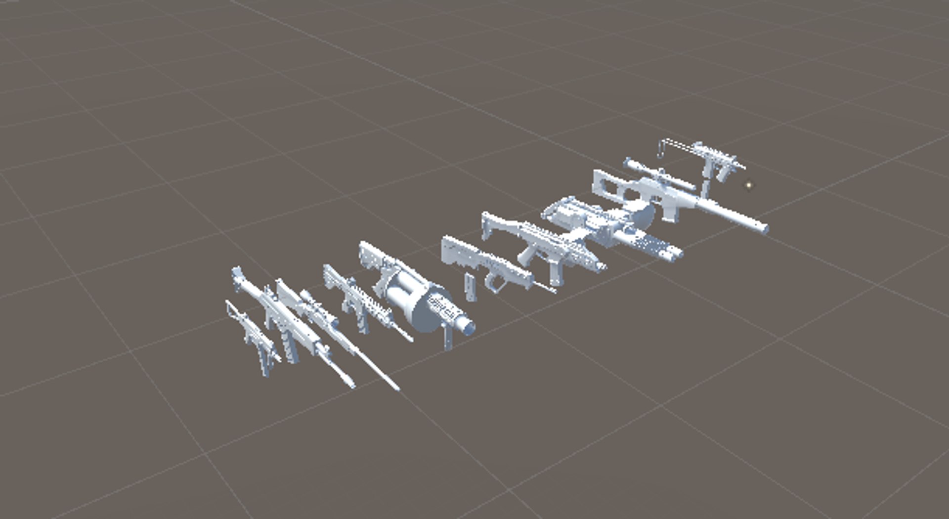 3D 3d Weapons Guns Pack - TurboSquid 1928195