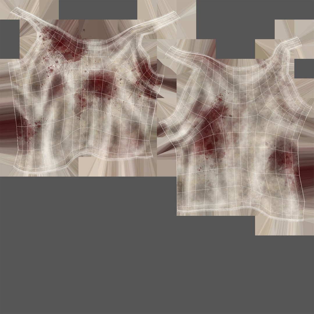 zombie character rig 3d model