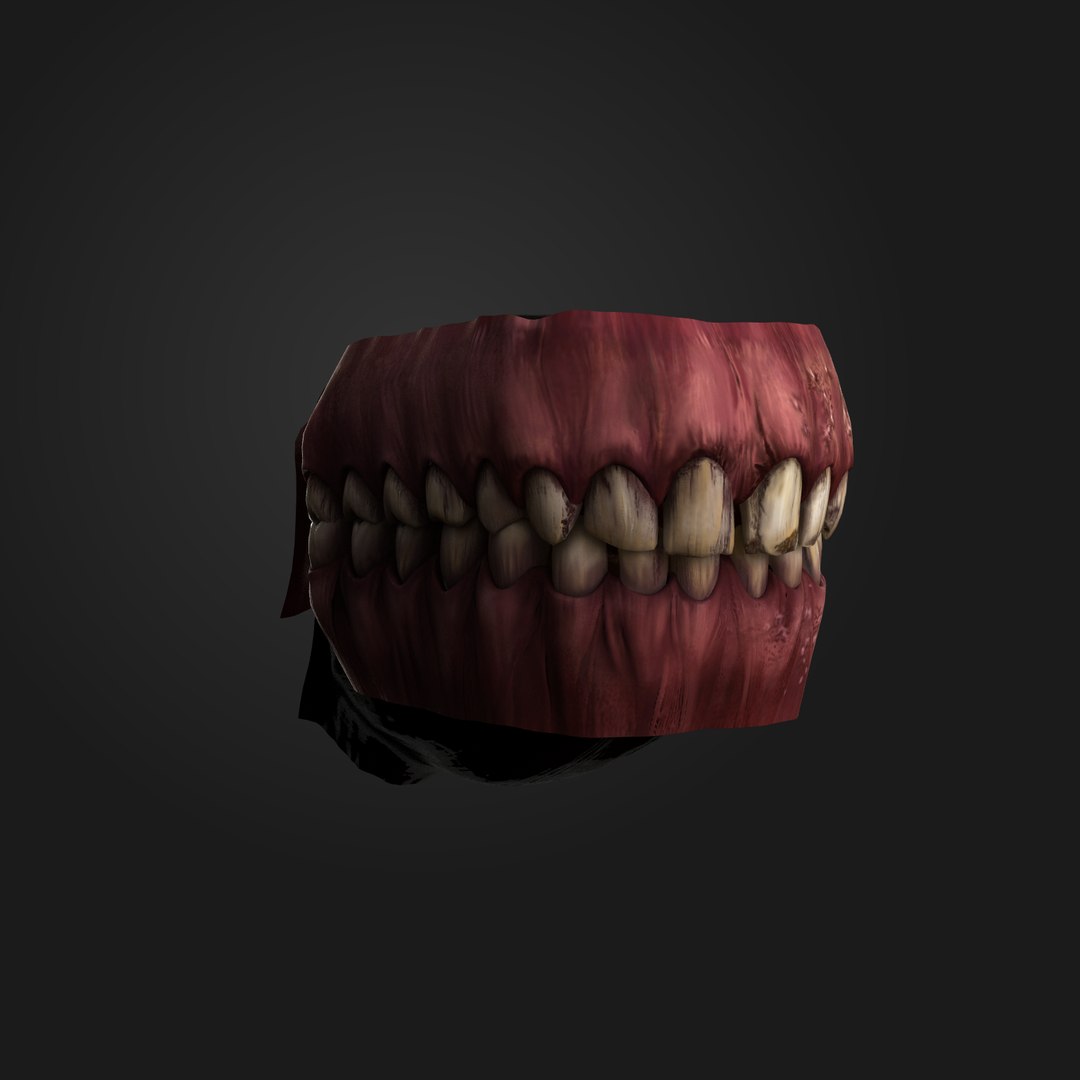 zombie character rig 3d model