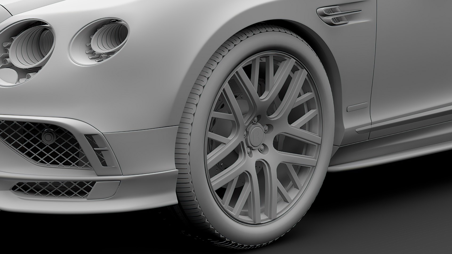 Bentley Gt Continental 3D Model - TurboSquid 1683748