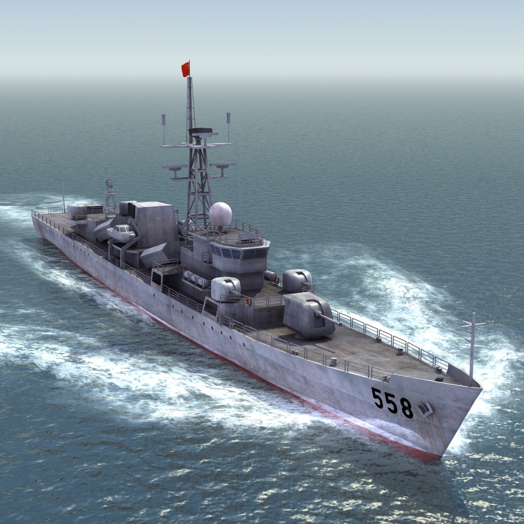 type 053h1g frigate 3d max
