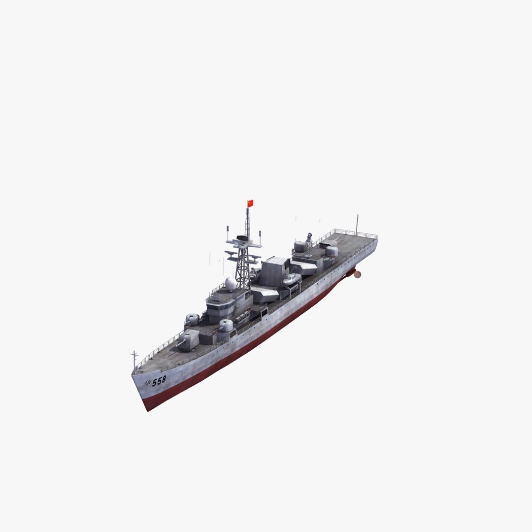 Type 053h1g Frigate 3d Max