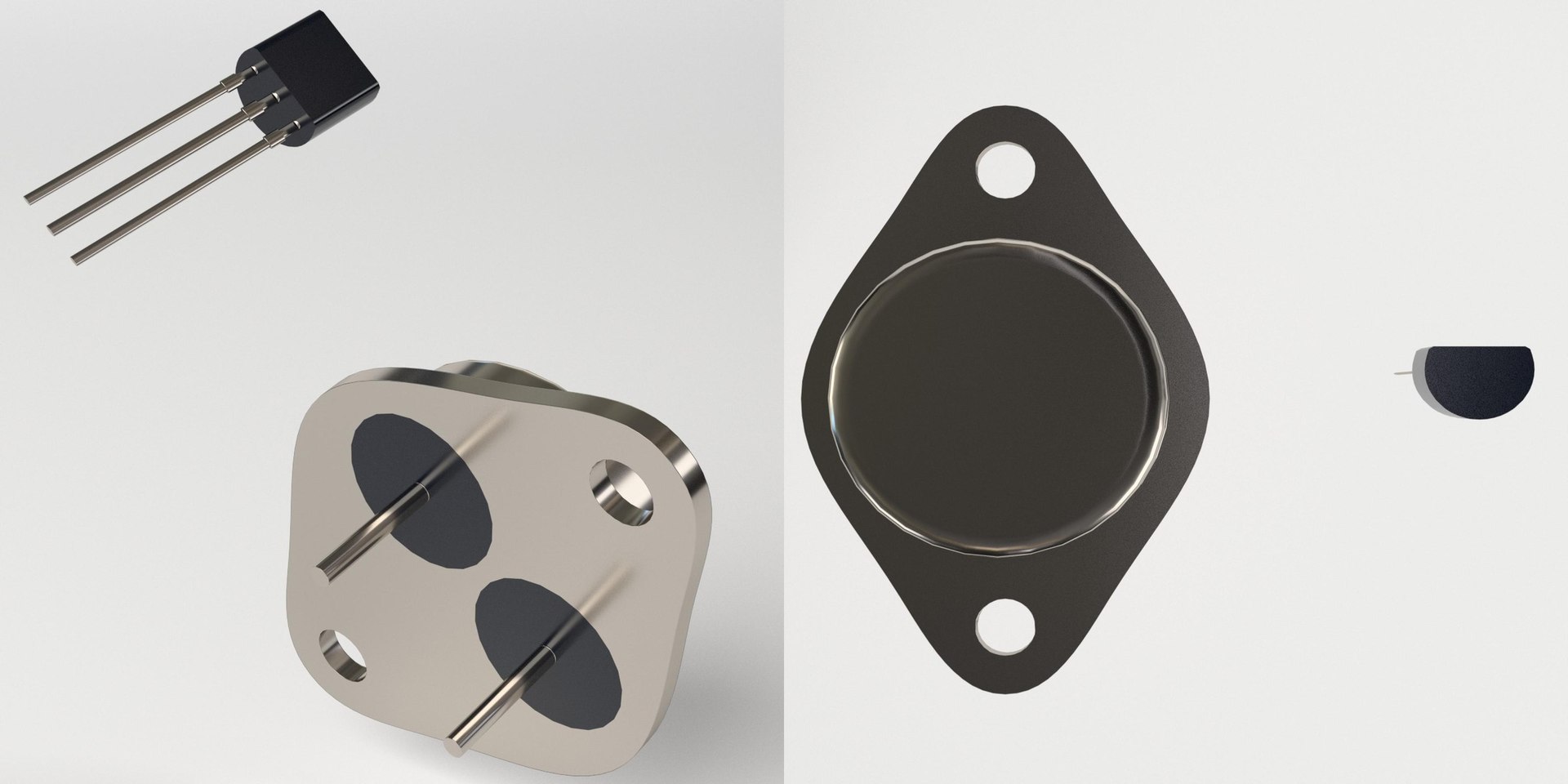 Transistors power ready 3D model - TurboSquid 1361080